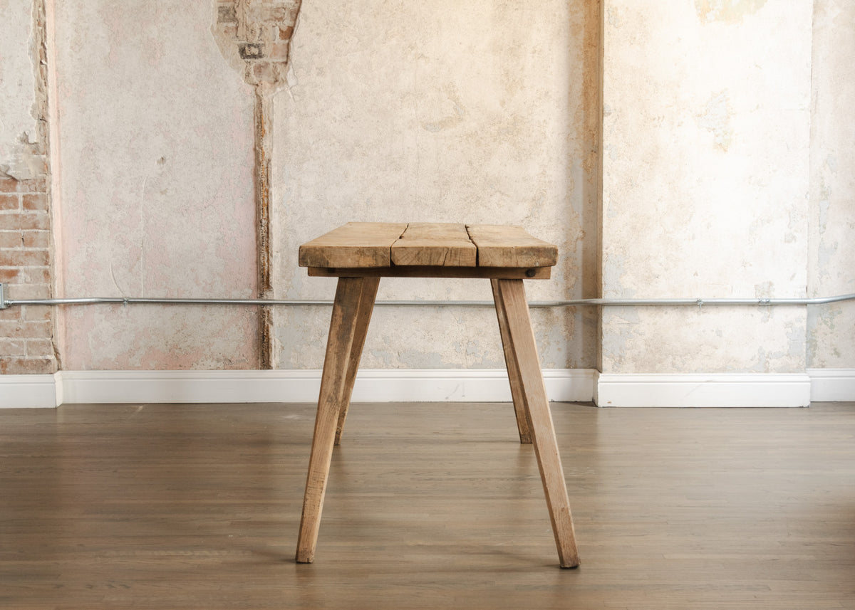 Primitive Wood Table or Desk – M.Naeve